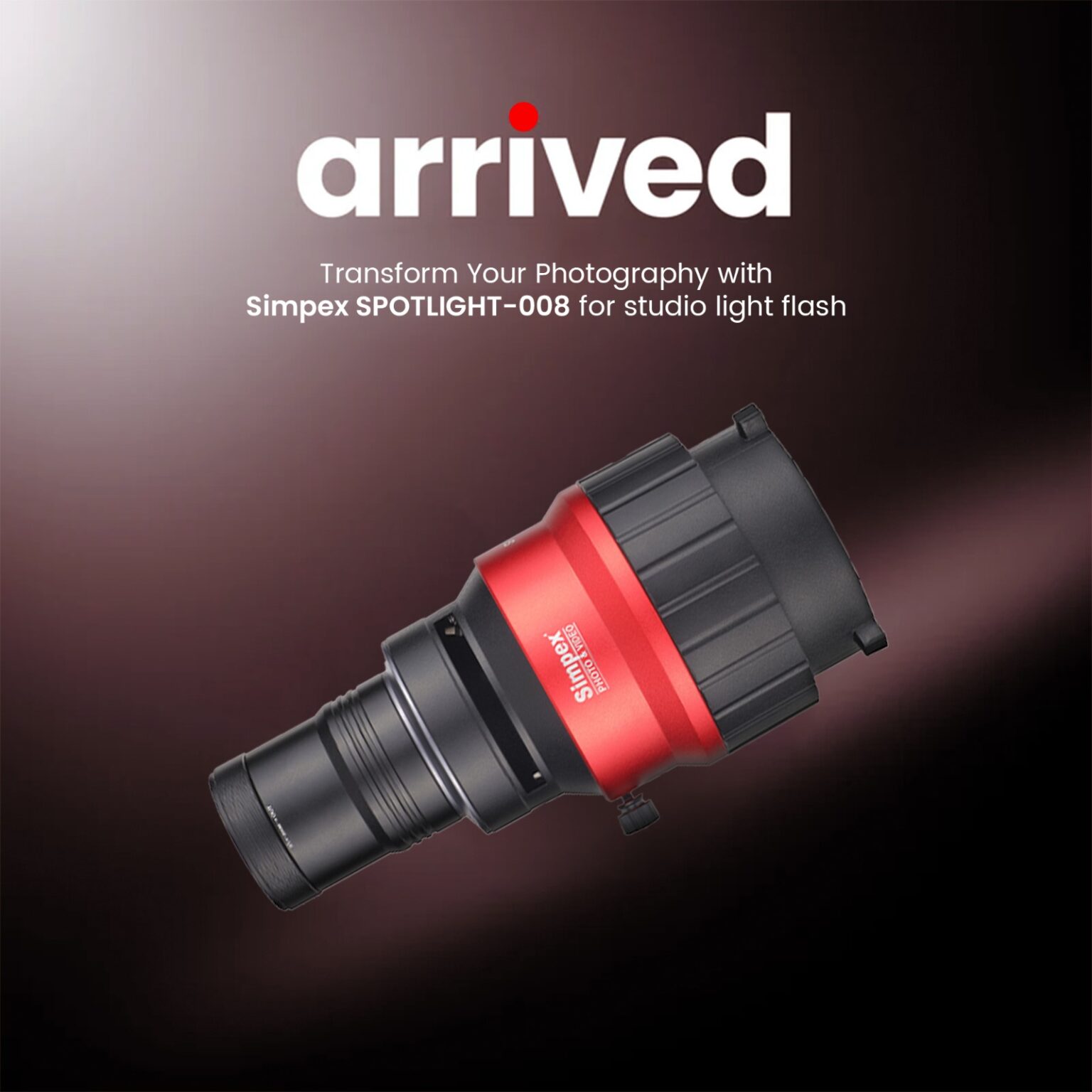 Simpex Gobo Condensor Kit 008 Bowens Mount Optical Snoot Kit with 21 ...