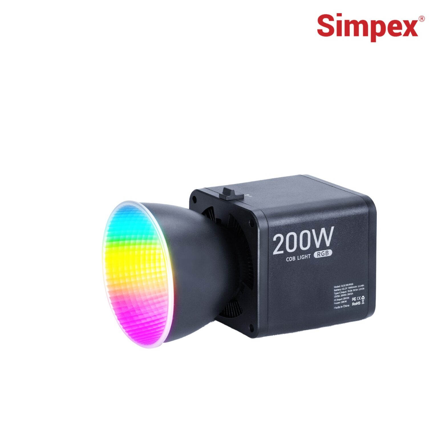 Simpex SLB-200 RGB, Portable RGB Video Light