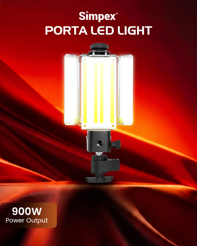 Simpex Porta Light LED 900W High-Output Continuous LED Studio & Video ...